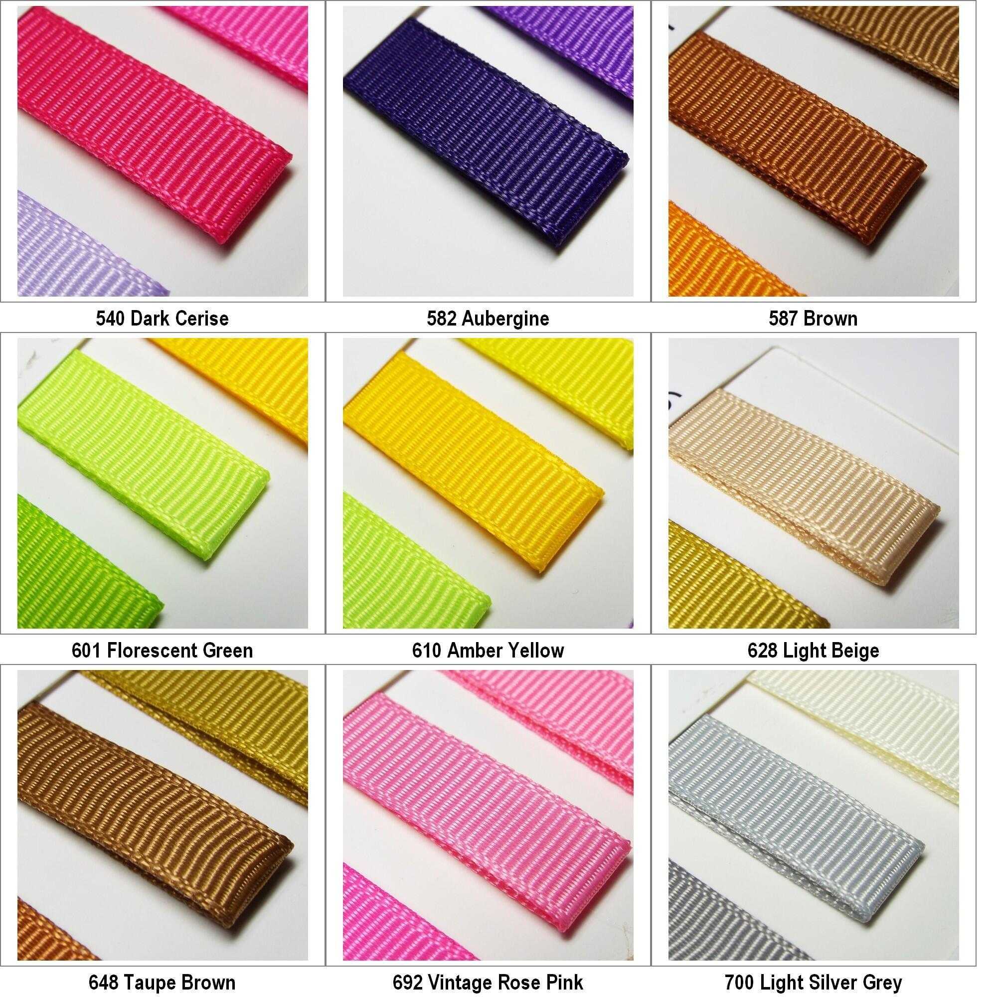 38mm Grosgrain Ribbon Sewing Seam Binding Tape Bows BUY 1 2 4 8m+ 40 ...