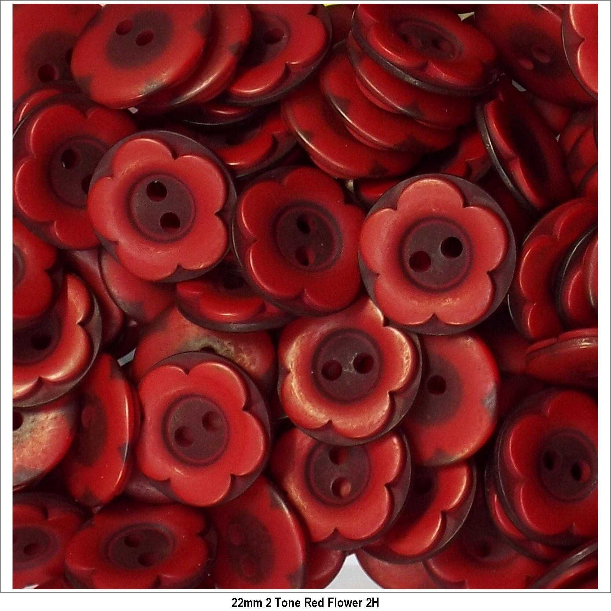 Red Buttons 15mm 16mm 18mm 22mm 30mm Jacket Coat Shirt BUY 2 4 8 9 ...