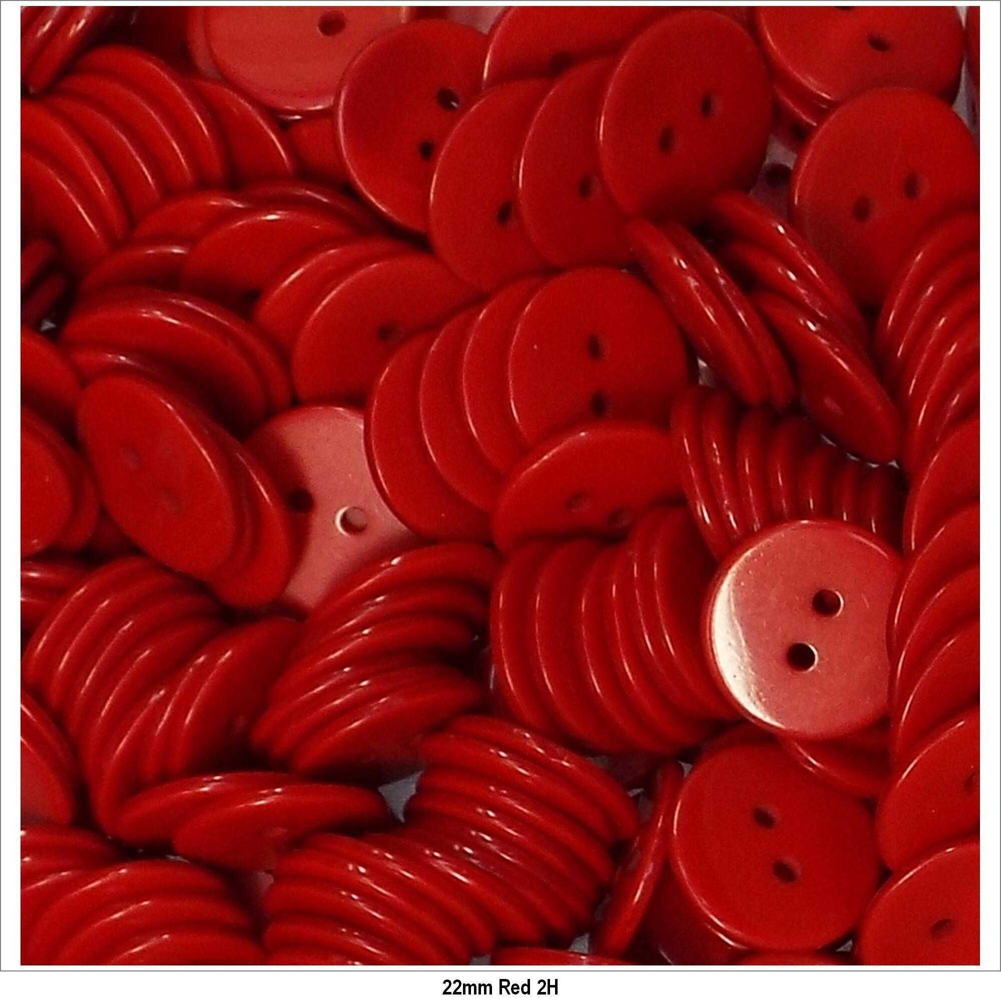 Red Buttons 15mm 16mm 18mm 22mm 30mm Jacket Coat Shirt BUY 2 4 8 9 ...