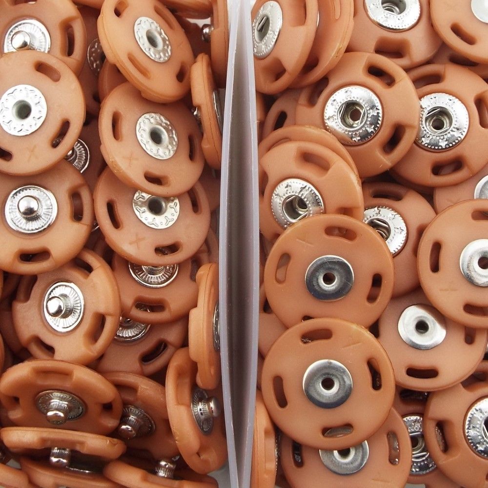 22 COLOUR LARGE 22mm Plastic Metal Popper Bag Snap Fastener Press Stud ...