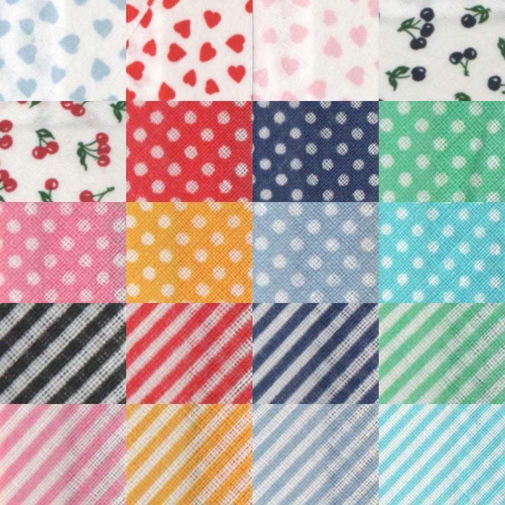20mm Cotton Print Bias Binding 20 DESIGN Bunting Edging Hem Tape BUY 1 ...
