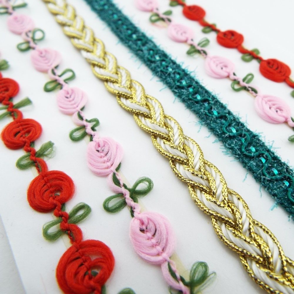 30cm Self Adhesive Craft Ribbon Packs Card Making Costume Decoration ...