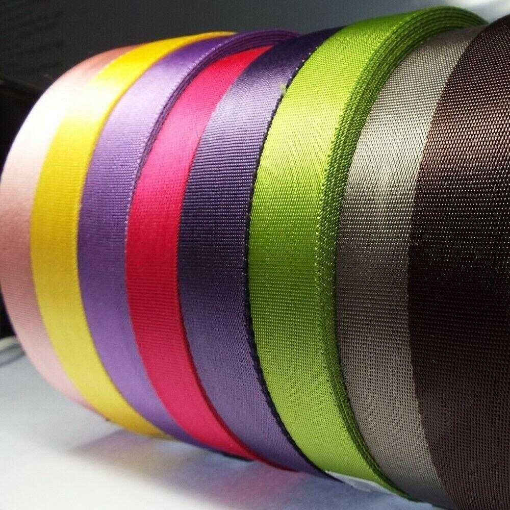 25mm Satin Webbing Strong Polyester 1mm Bag Handle Strap Belt BUY 1 2 ...
