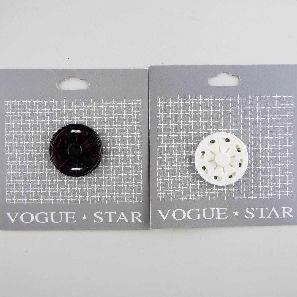 EXTRA LARGE 30mm Plastic Poppers Snap Fasteners Black Off White BUY 1 2 ...