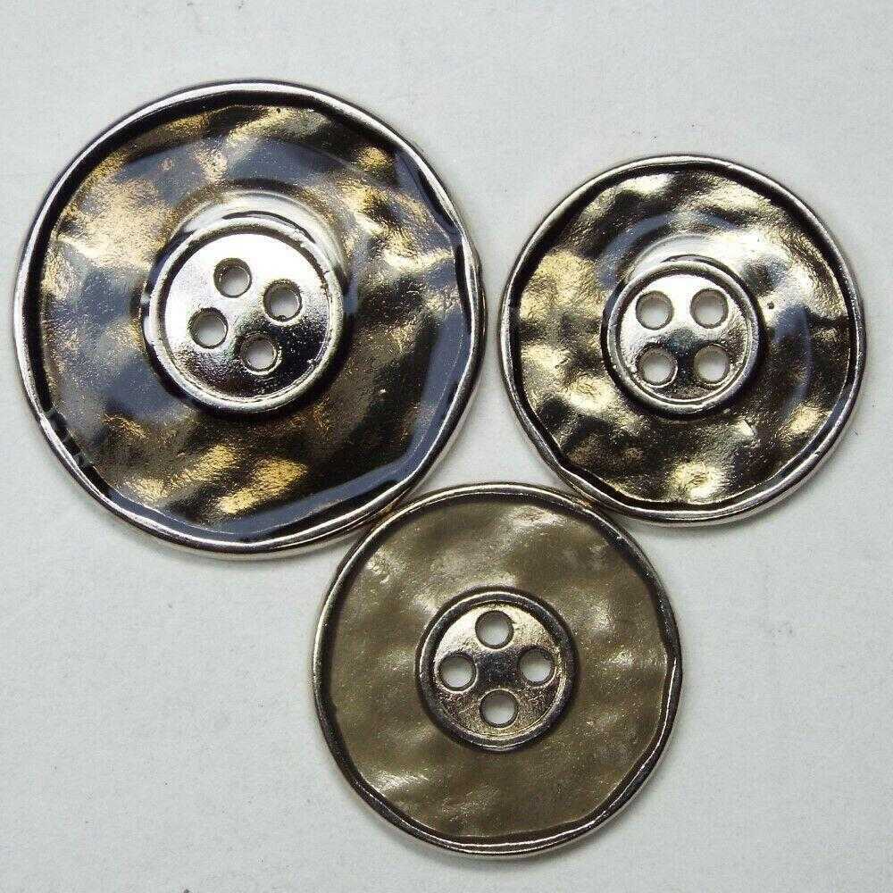 18mm 23mm Metal Transparent Faux Glass Enamelled Silver BUY 2 4 8 ...