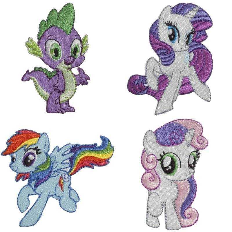 My Little Pony Iron or Sew On Motif Bronies Costume Patch OFFICIAL ...