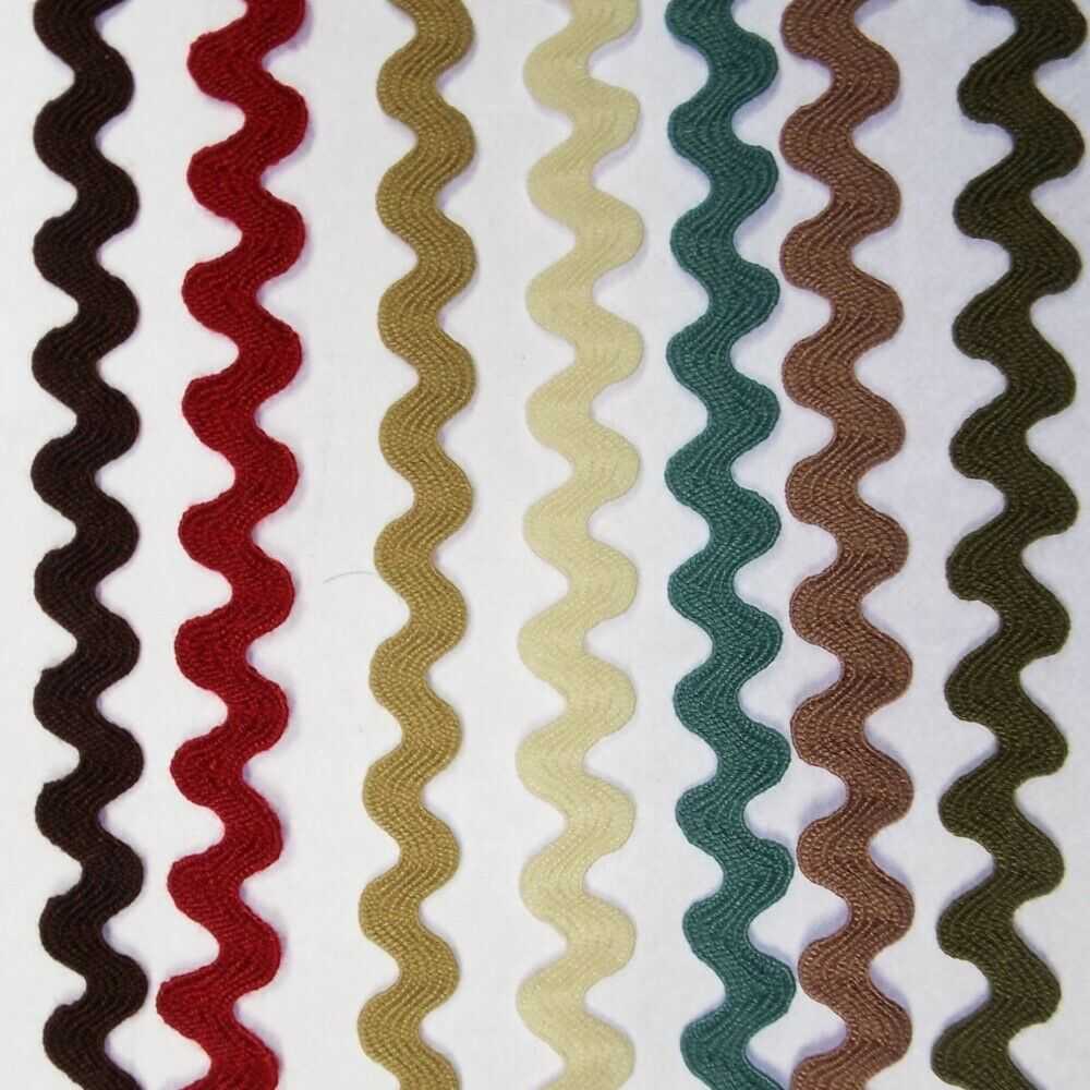 8mm Ric Rac Retro Vintage Edging Clothes Trim Costume BUY 1 2 4m 7 ...