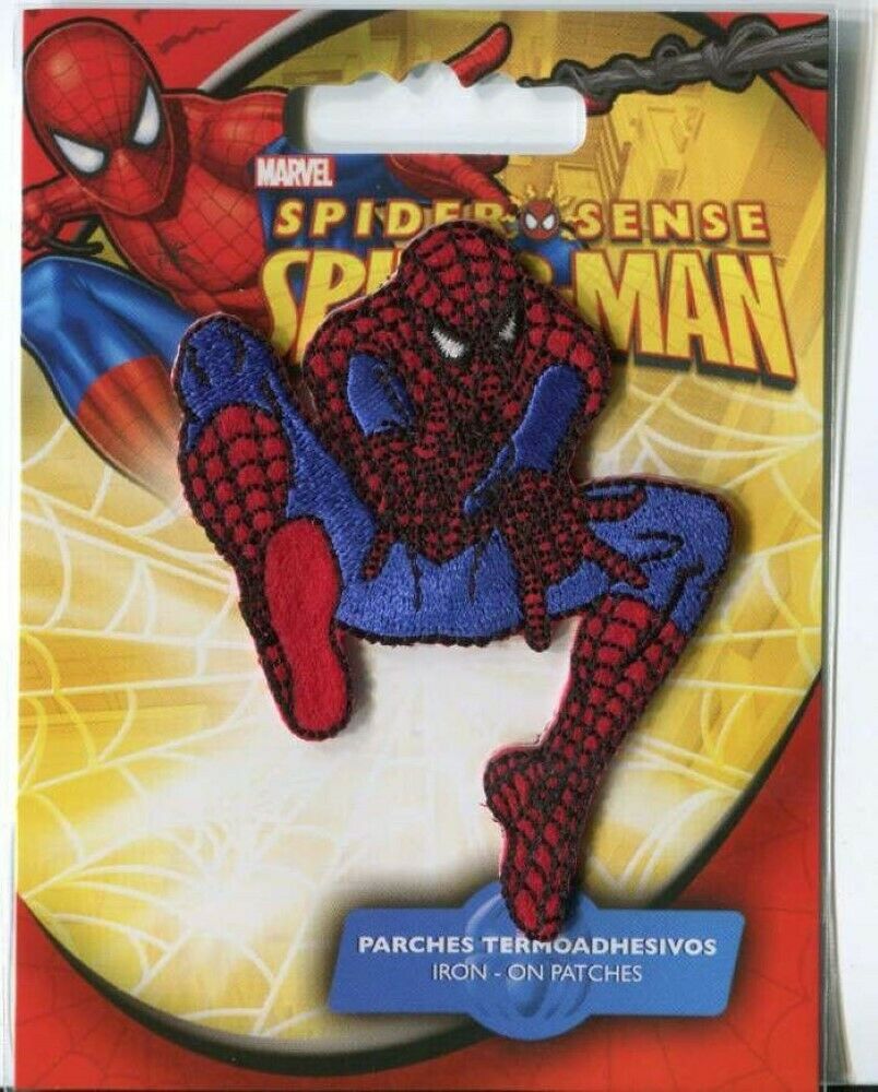 3 DESIGN Licensed Marvel Amazing SpiderMan Motif Iron Or Sew On Patch ...